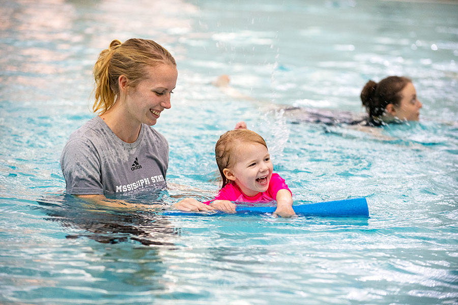Swimming Along | Mississippi State University