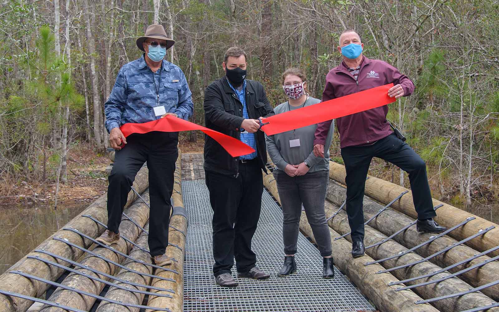 MSU Crosby Arboretum opens new bridge, pavilion to public | Mississippi ...