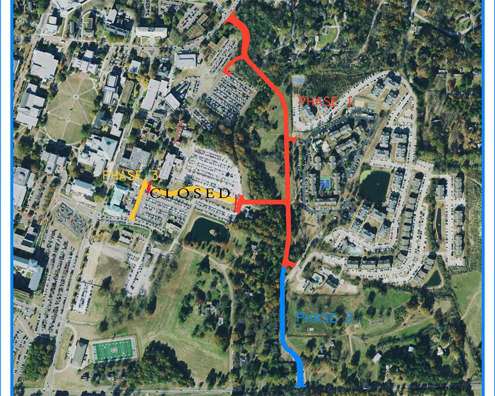 Temporary and partial closure of the West Connector Road set for ...