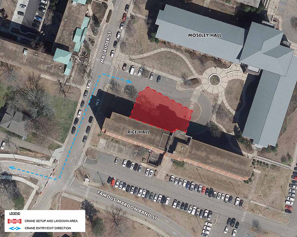 Infrastructure closures planned for Rice area | Mississippi State ...