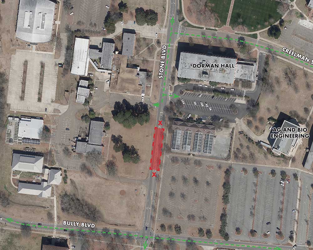 Partial Stone Boulevard closure scheduled for this month | Mississippi ...