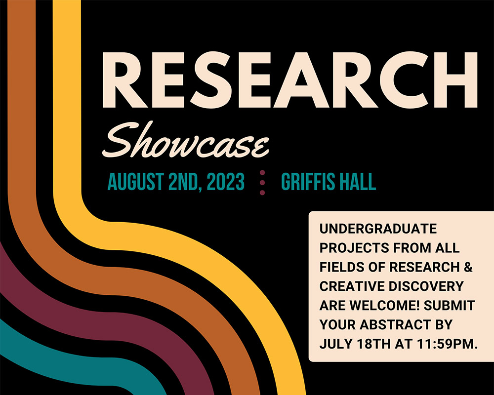 July 18 Undergraduate Research Summer Showcase abstract deadline ...