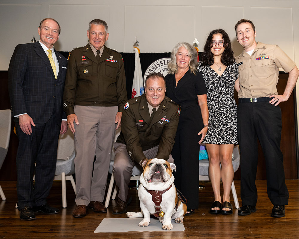 Mississippi State’s Rendon promoted to brigadier general surrounded by ...