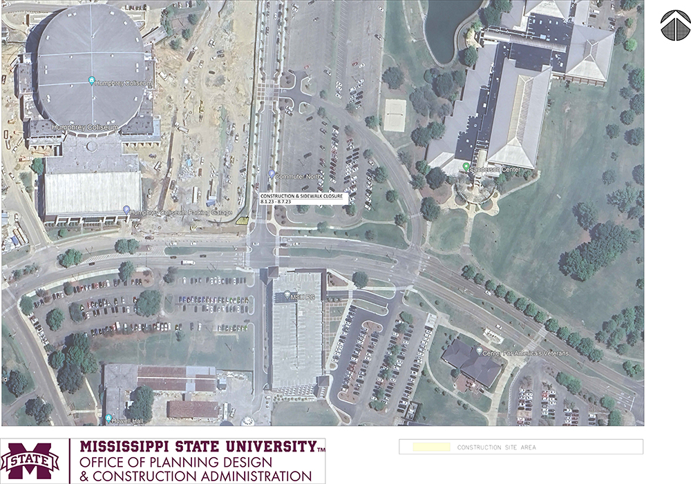 Lakeview-Bailey Howell sidewalk closes temporarily due to construction ...