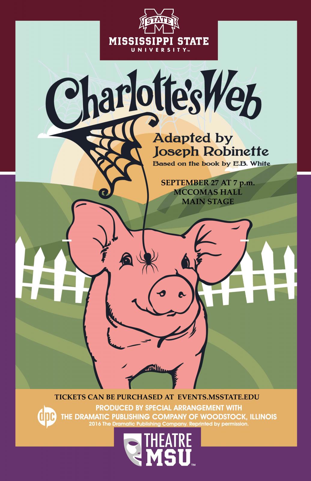 Beloved children’s classic ‘Charlotte’s Web’ opens 2024 Theatre MSU ...