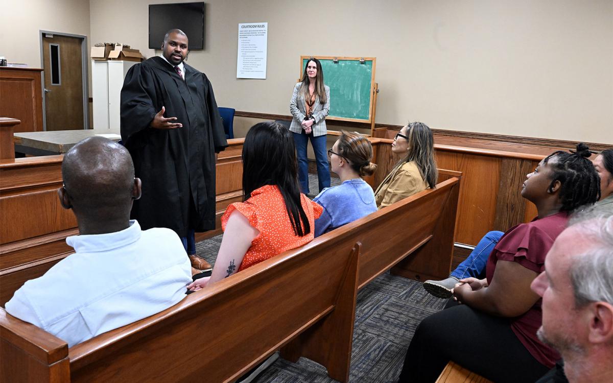 MSU-Meridian criminology students gain firsthand insight of night court ...